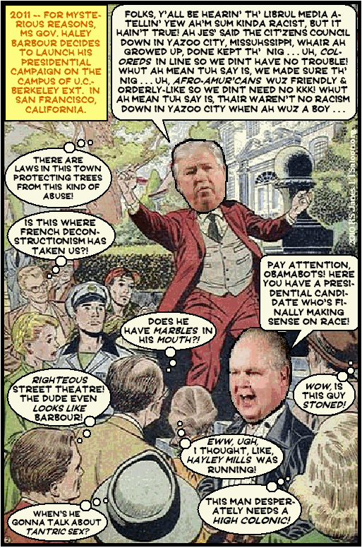 2011: Haley Barbour Announces He’s Running for President in San ...