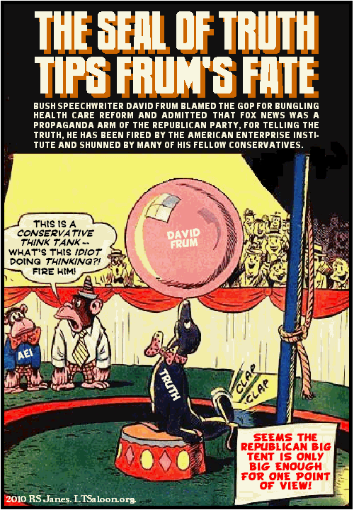 The Dying of the Right: Frum Fired For Telling the Truth – Our End of ...