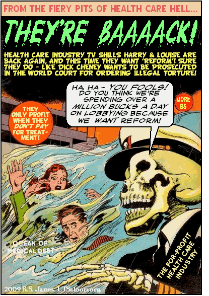 Harry & Louise — Recurring Hemorrhoids On The Body Politic – Our End of ...