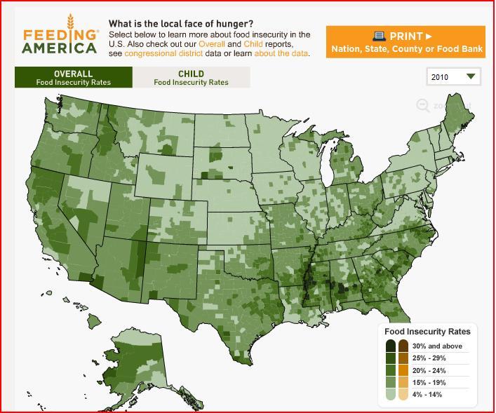 Face of Hunger in America – Our End of the 'Net