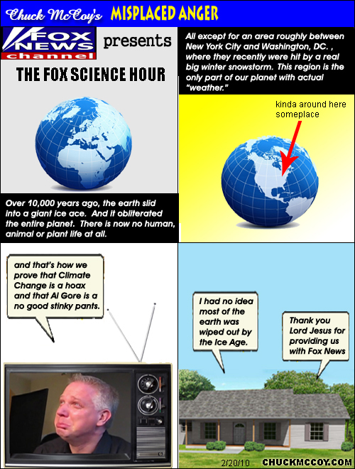 Fox News presents: Science For Dummies – Our End of the 'Net